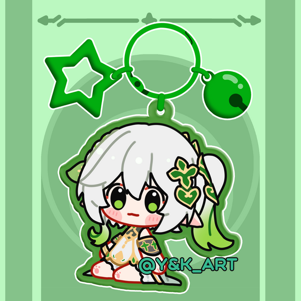 Genshin-Inspired Keychains Nahida – YK_art